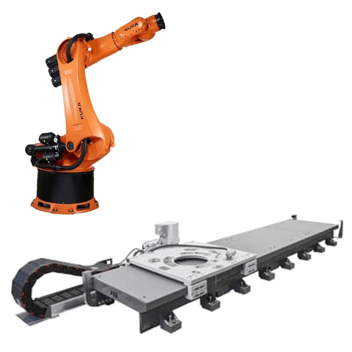 Ferrovia lineare della pista del robot di GBS per il braccio del robot ...