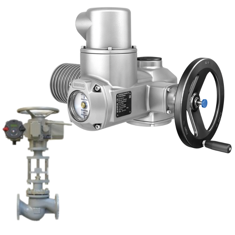 100% authentic AUMA SA multi-turn modular universal electric actuator.